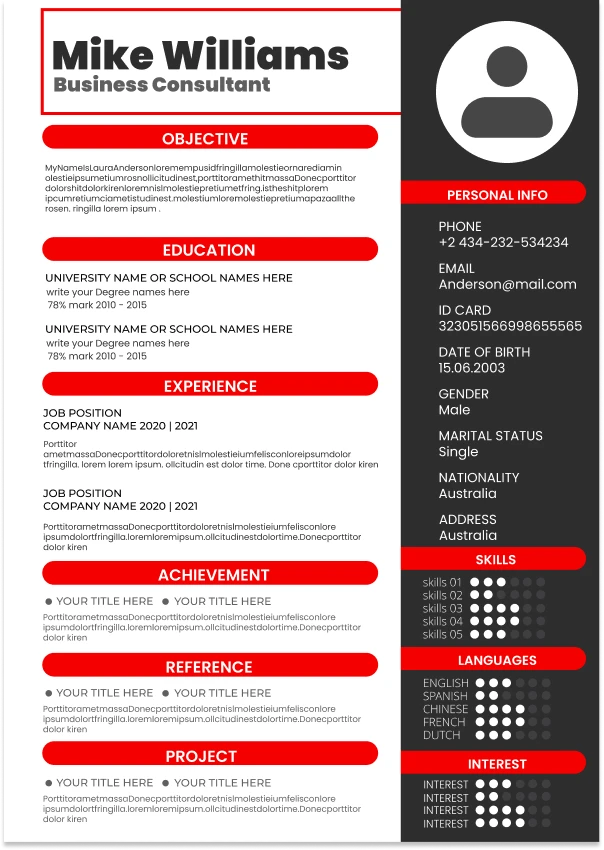 Creative Resume Templates | OnlineResumaker