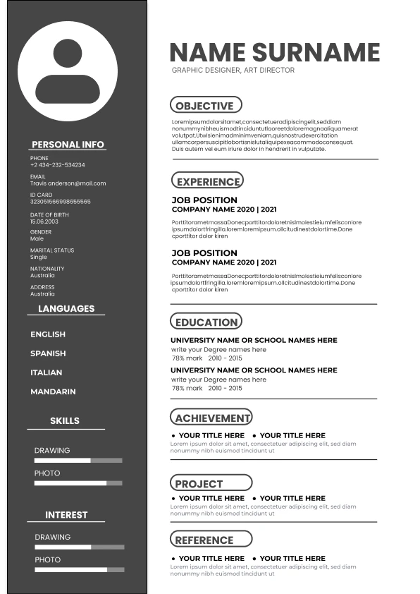 Creative Resume Templates | OnlineResumaker